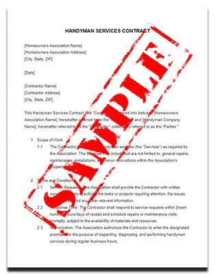 Handyman Services | HOA Management.com